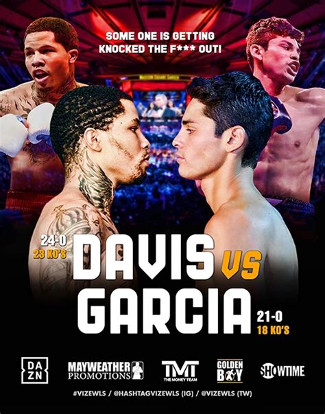 Gervonta Davis Vs Ryan Garcia Poster Boxing Post Imgur Boxing