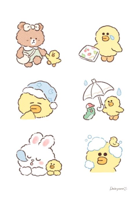 もこもこ コニーとラインフレンズ♩ Line絵文字 Line Store Brown Line Character Brown