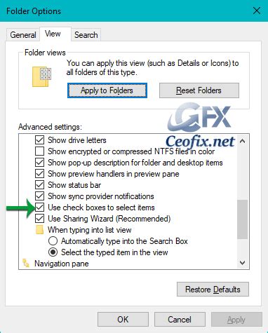 Use Check Boxes To Select Files In Windows