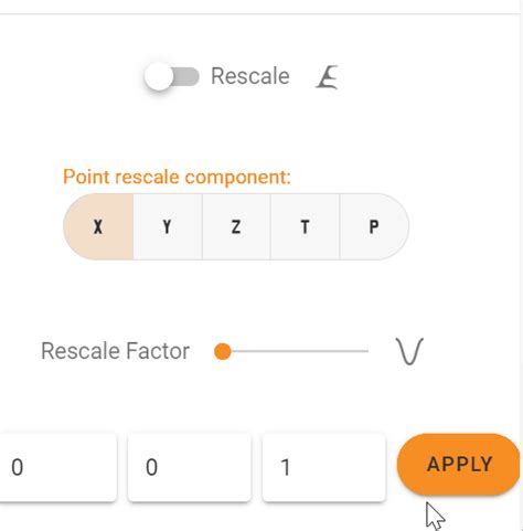 Rescale Filter Spinview