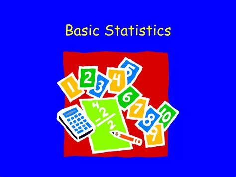 PPT Basic Statistics PowerPoint Presentation Free Download ID 1202187