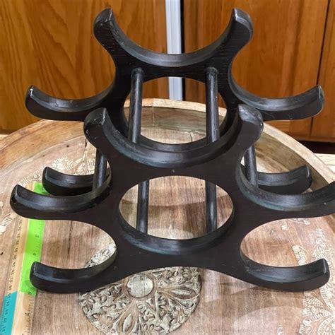 Pottery Barn Dining Pottery Barn Wood Wine Rack Poshmark