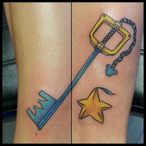 Kingdom Hearts Keyblade Tattoos