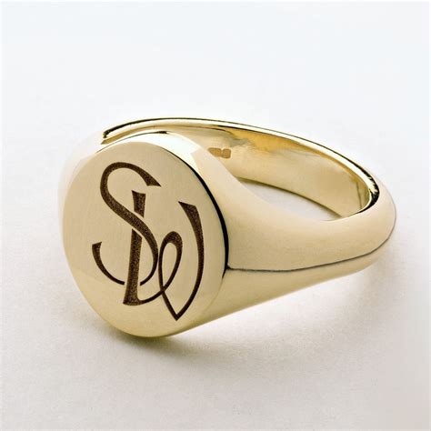 Explore The Different Signet Ring Engraving Options — Laser Engraving