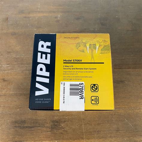 Viper 5706v Lcd 2 Way Security Remote Start System Vogue Industries