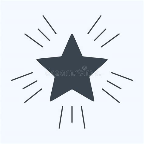 Icon Christmas Stars Related To Stars Symbol Glyph Style Simple
