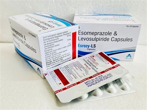 Esomeprazole Mg Levosulpiride Mg At Box Esomeprazole Levosulpiride Capsule In