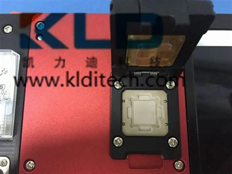 Lpddr Chip Testing Socket For Samsung Galxsy Note4 Onside Cpu Verifying