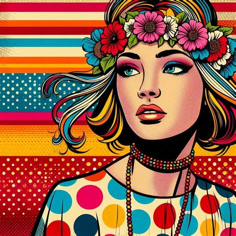 Solve 1960s Pop Art Jigsaw Puzzle Online With 289 Pieces