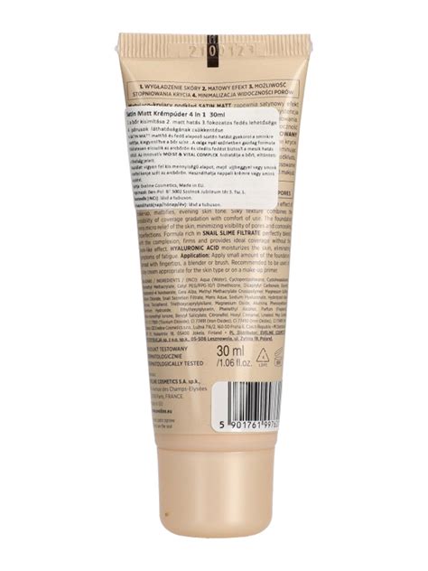 Eveline Satin Matt Mattifying&Covering alapozó /102 - 1 db