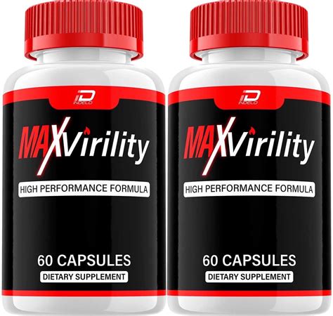 Maxvirility For Men Capsules Max Virility Vitamin Complex Pills All
