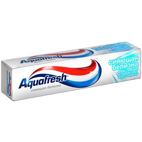 Зубная паста Aquafresh, Сияющая белизна, 75 мл в Воронеже: цены, фото ...