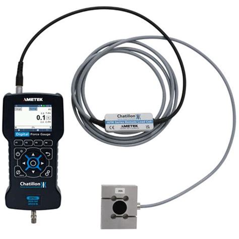 Chatillon DFS3 100 AFM 050 Digital Force Gauge 100 X 0 01 Lbf Remote