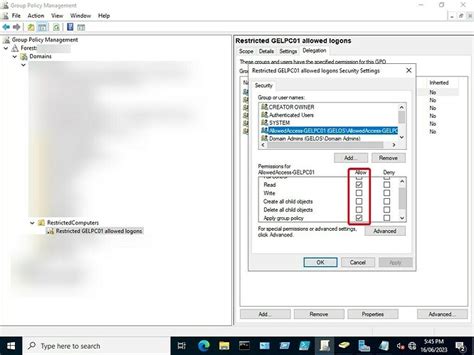 Restrict Computer Logons To A Group Of Users Windows Spiceworks