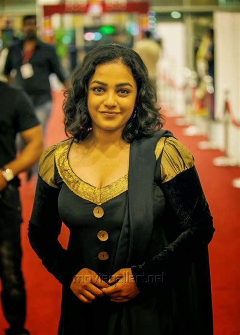 Download Nithya Menen Is An Indian Film Actress And Playback Nithya Menon Hot Cleavage On Itl Cat