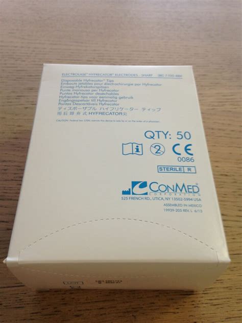 New Conmed 7 100 8bx Disposable Hyfrecator Tips 50 Box X