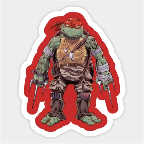 Tmnt Raphael Teenage Mutant Ninja Turtes Sticker Teepublic