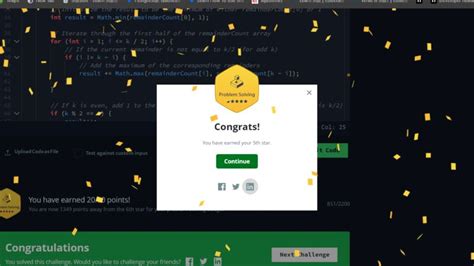 Manjunath K On Linkedin Problemsolving Hackerrank