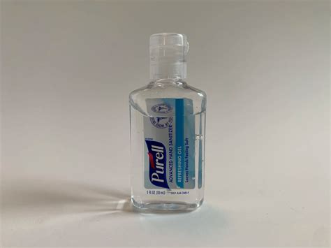 Purell Hand Sanitizer Get Out Light