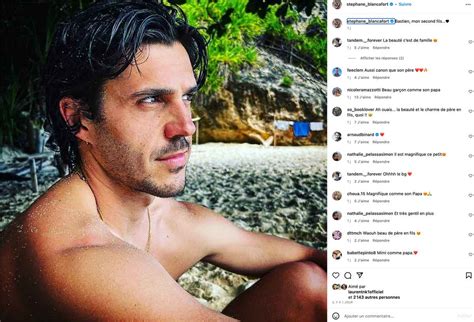 Stéphane Blancafort De Ici Tout Commence Avec Bastien Son Fils Beau