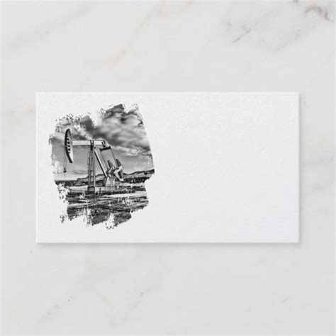 Oilfield Pumpjack Business Card Zazzle