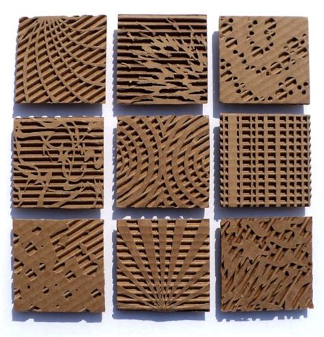 Corrugated Cardboard Art Projects