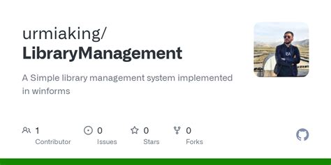Github Urmiaking Librarymanagement A Simple Library Management