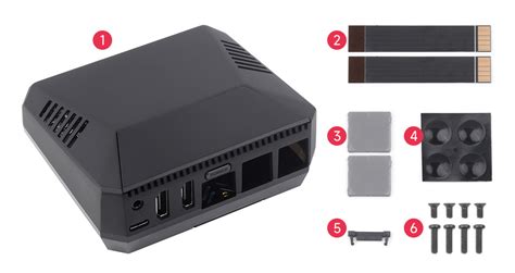 Argon ONE V3 Aluminum Alloy Case For Raspberry Pi 5 Built In Cooling Fan Optional For M 2 NVME