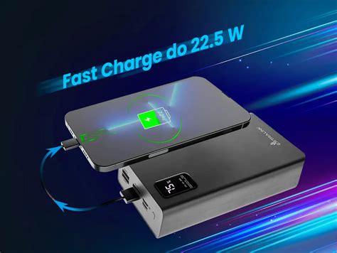 Extralink Epb 069 30000mah Black Powerbank Power Bank Fast