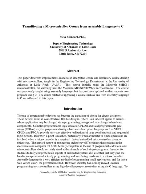 pdf transitioning a microcontroller course dokumen tips