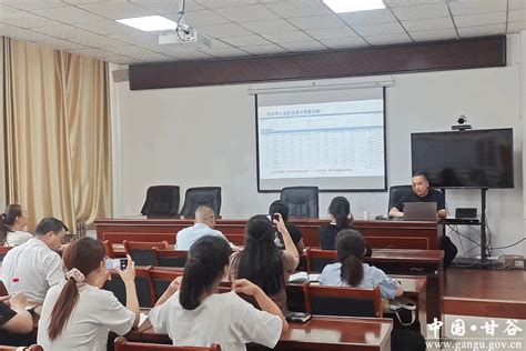 甘谷县医保局召开药品带量采购政策业务培训会议 组织 全县 进行了