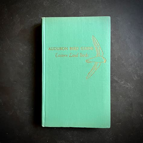 1946 Audubon Bird Guide Eastern Land Birds Honey Bee Mill
