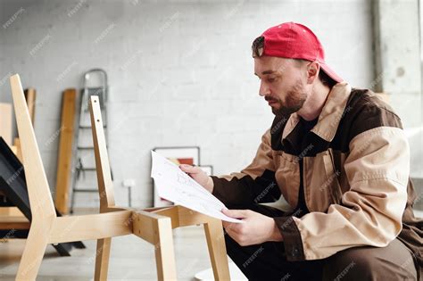 Premium Photo Contemporary Furniture Assemblage Specialist Looking