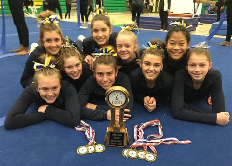Gymnastics Zephyrs Win Mggoa Meet For 1st Time Local