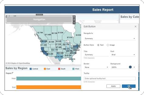 Sprucing Up Your Tableau Dashboard By Adding A Navigation Menu A Step