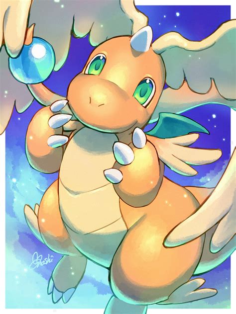 Dragonite And Mega Dragonite Pokemon Drawn By N20u28 Danbooru