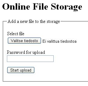 Online File Storage With PHP