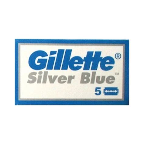 Gillette Silver Blue Blades Precision Shaving Wish4blades