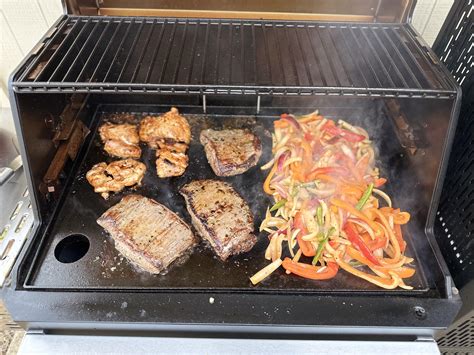 Maiden Voyage With The 800 Griddle Attachment R Masterbuilt