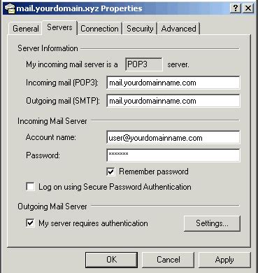 How Do I Configure Outlook And Outlook Express For My E Mail Accounts HostMySite