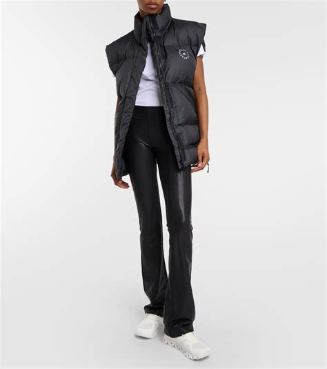 블랙 로고 패딩 베스트 Adidas By Stella Mc Cartney Mytheresa