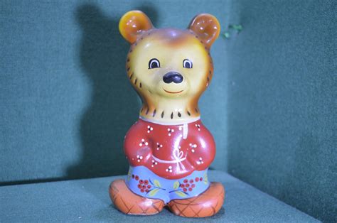 Купить Игрушка Медведь мишка Роспись Прессопилки Художественный