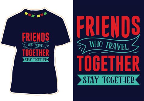 Friendship Day T Shirt Design 26127036 Vector Art At Vecteezy