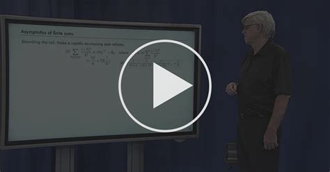 Asymptotics Of Finite Sums Asymptotics Coursera