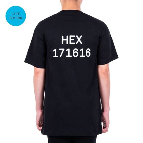 Jual Sch Tshirt Hex 171616 Ss Black Shopee Indonesia