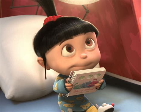 Despicable Me Agnes Cartoon Hd Wallpaper 1280x1024 Download