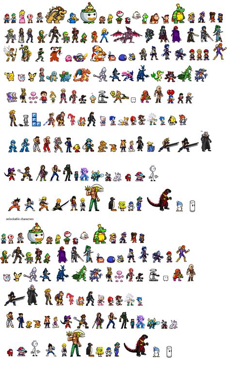 Ssb Characters By Mariopro008 On Deviantart