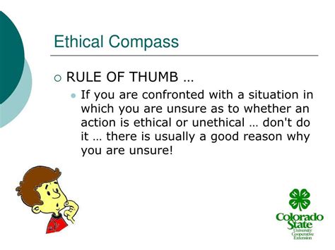 Ppt 4 H Shooting Sports Ethical Compass Powerpoint Presentation Free