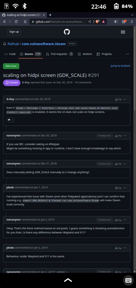 Blurrypixelated Incorrect Scaling Due To Xwayland · Issue 330