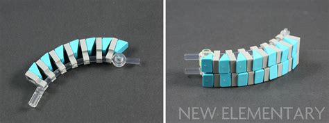 Lego® Part 4042 Curved Bar With Axle End And 1 X 1 Round Plate New